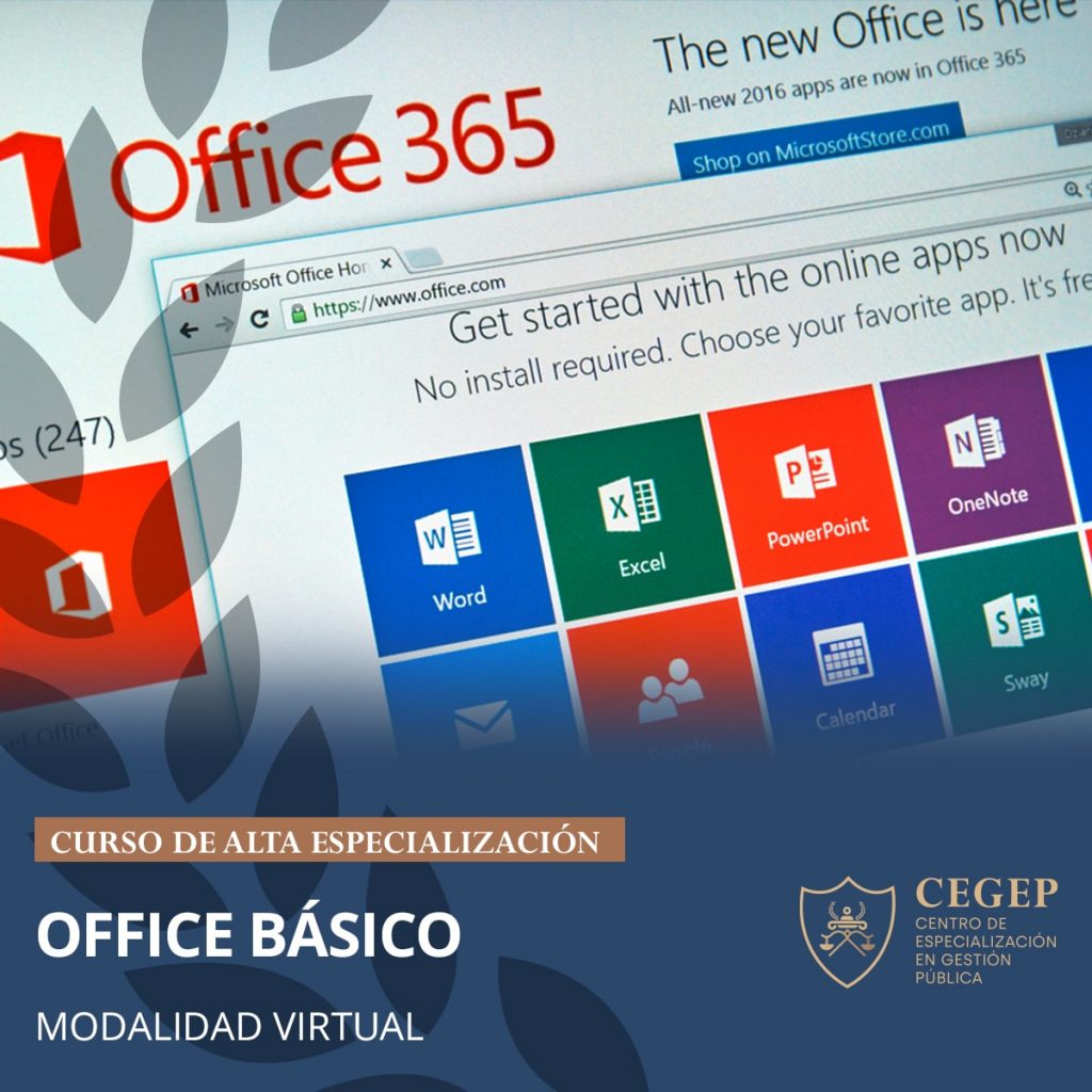 CURSO OFIMÁTICA BÁSICA - CEGEP