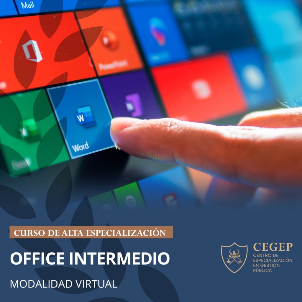 CURSO OFIMÁTICA INTERMEDIO - CEGEP