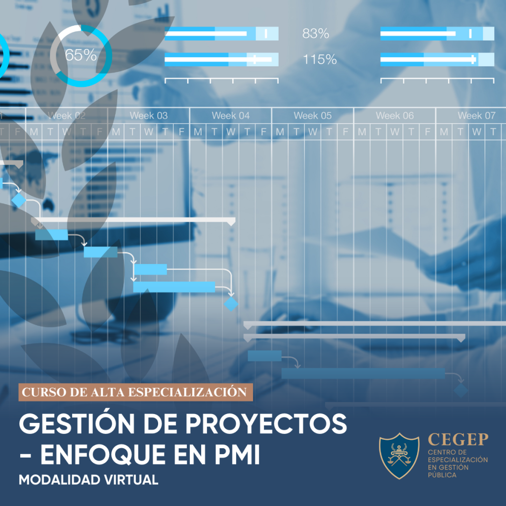 Curso Gestión de Proyectos - Enfoque en PMI - CEGEP