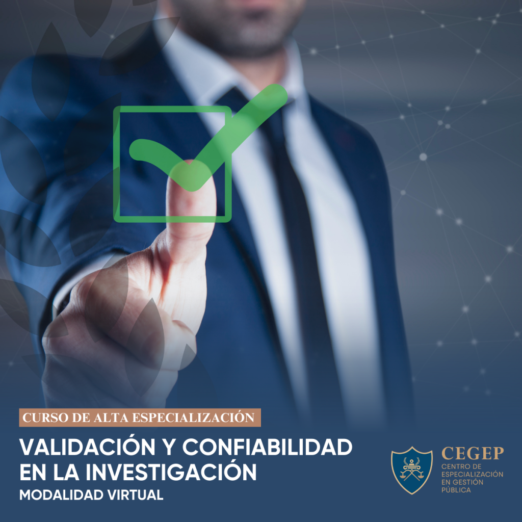 Curso Validación y Confiabilidad en la Investigación - CEGEP